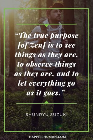 101 Zen Quotes on Life, Love, and Death - Happier Human