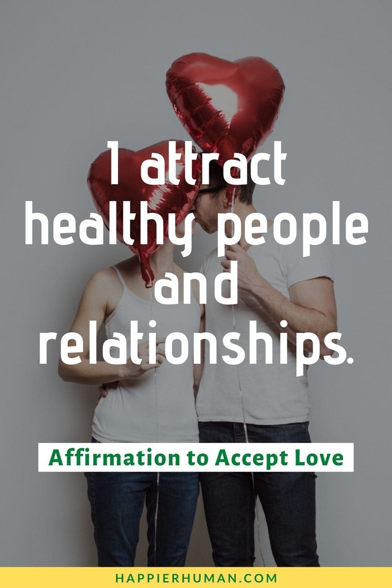 87 Love Affirmations to Attract Romance & Relationship in 2024 ...