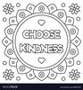 35 Printable Kindness Coloring Pages for Children or Students - Happier ...