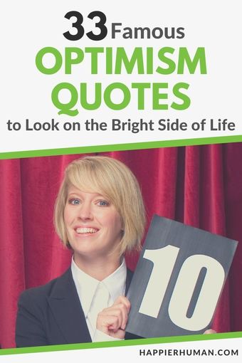 33 Famous Optimism Quotes to Brighten Your 2024 - Happier Human