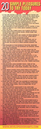 77 Simple Pleasures That Fill Your Day with Happiness - Happier Human