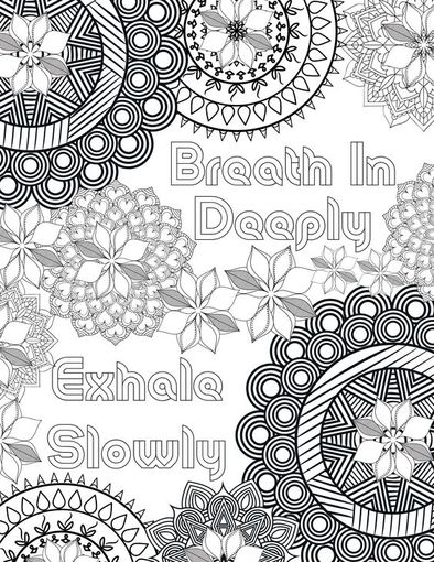 15 Printable Mindfulness Coloring Pages to Help You Be More Present ...