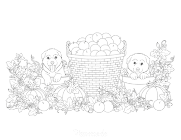 55 Fun Fall Coloring Pages for Kids Autumn Indoor Activity