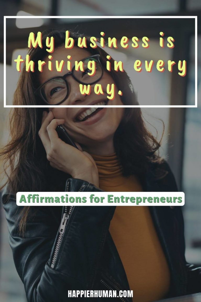 60 Affirmations for Entrepreneurs to Find Success in Business - Happier ...