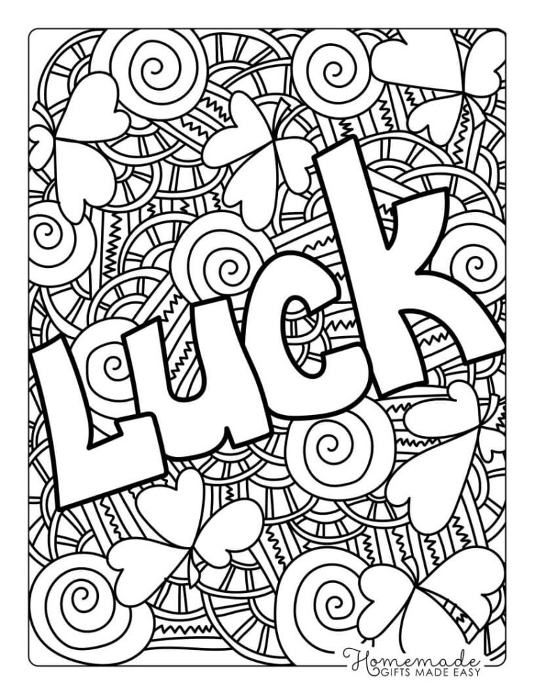 45 Printable St. Patrick's Day Coloring Pages for Adults & Kids ...
