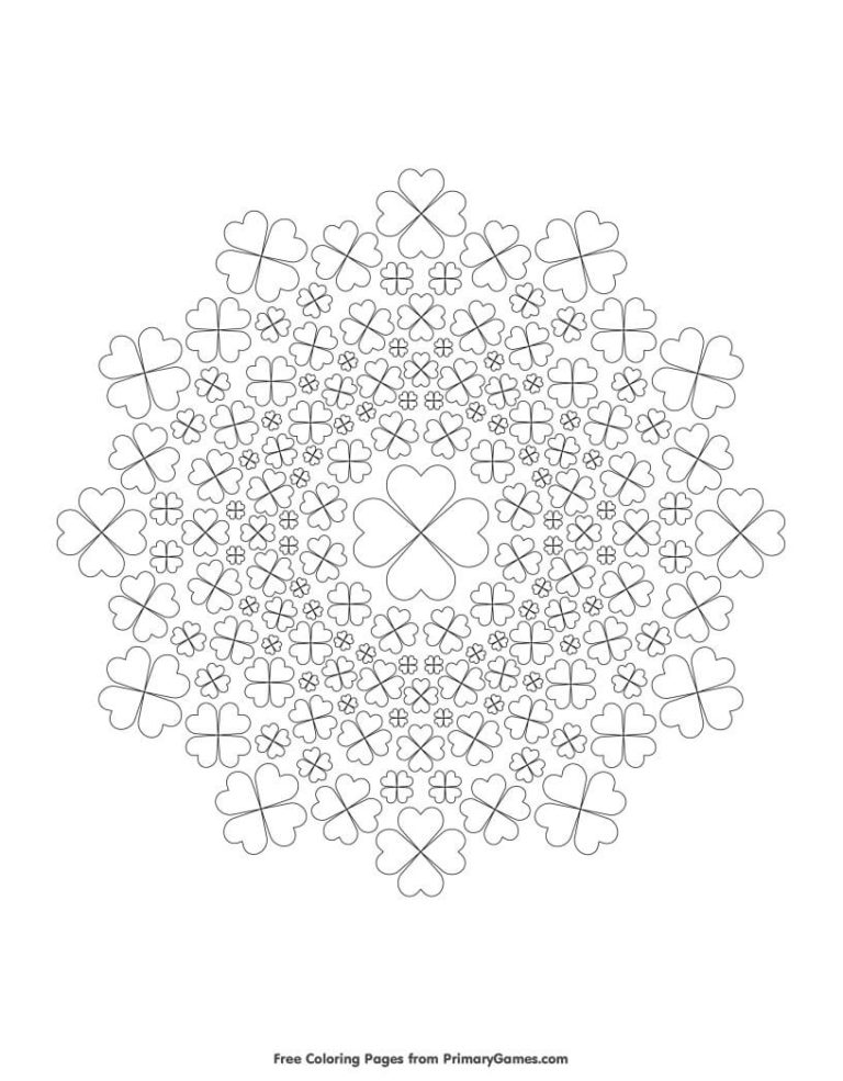 15 Printable St. Patrick's Day Coloring Pages for Adults & Kids ...