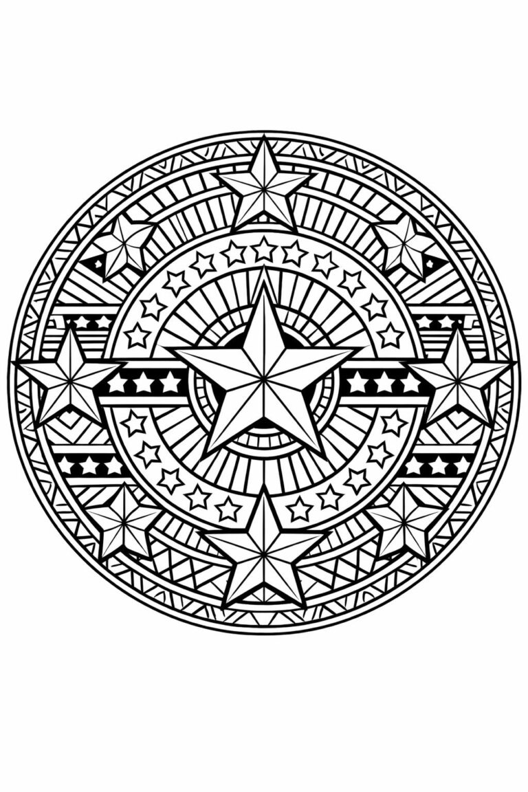 61 Printable Independence Day (4th of July) Coloring Pages