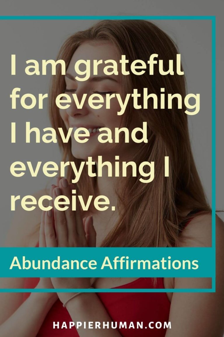 95 Abundance Affirmations to Manifest Wealth and Money - Happier Human