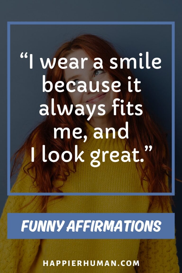 100 Funny Affirmations for a Daily Dose of Humor - Happier Human