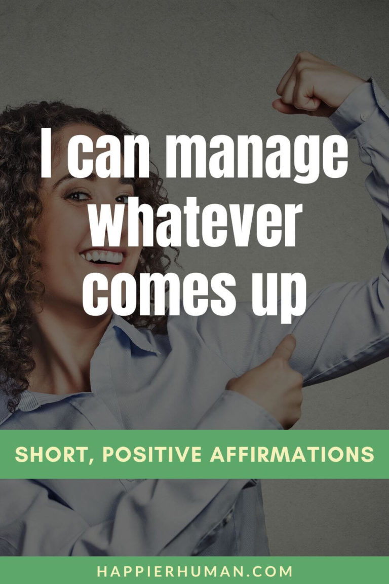 154 Short, Positive Affirmations that are Easy to Remember - Happier Human