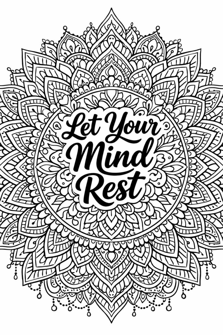 33 Printable Mindfulness Coloring Pages to Help You Be More Present