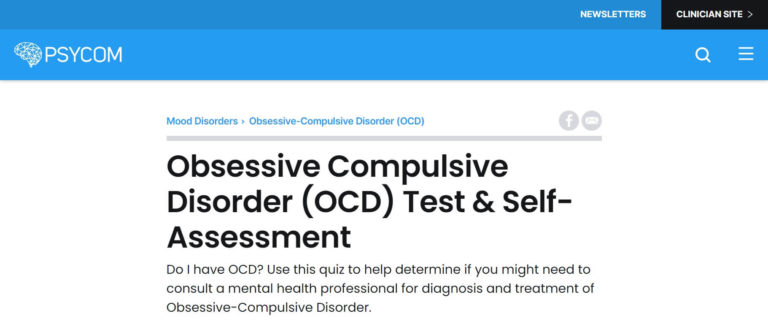7 Obsessive-Compulsive Disorder (OCD) Tests to Try in 2024