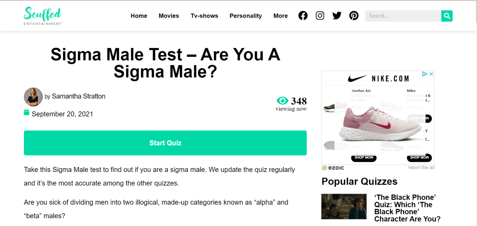 7 Sigma Male Tests to Test Your Personality in 2024 - Happier Human