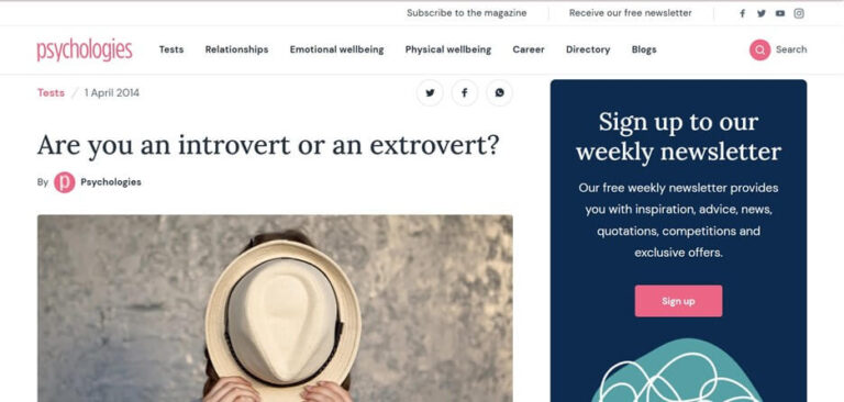 7 Best Online Introvert VS Extrovert Tests for 2024 - Happier Human