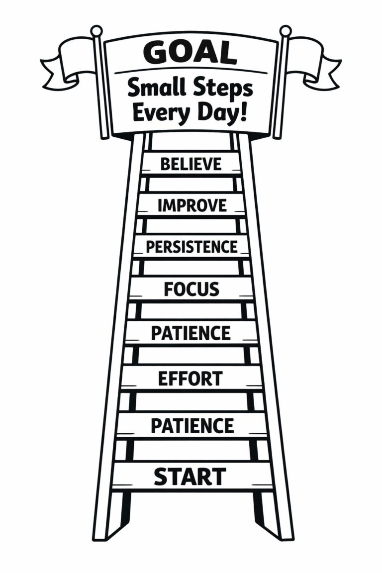 41 Printable Motivational Coloring Pages for Kids in 2026 - Happier Human