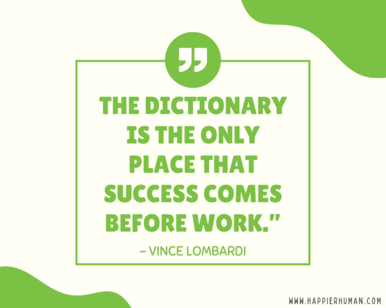 55 Powerful Effort Quotes About Working Hard - Happier Human