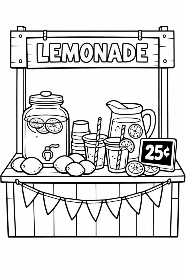 95 Printable Summer Coloring Pages for Adults & Kids